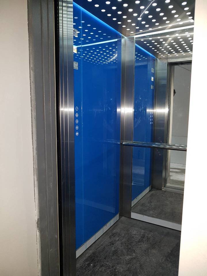 Εγκατάσταση ανελκυστήρα στην Λαμία - μπουτον αφής