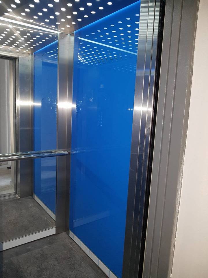 Εγκατάσταση ανελκυστήρα στην Λαμία - μπουτον αφής