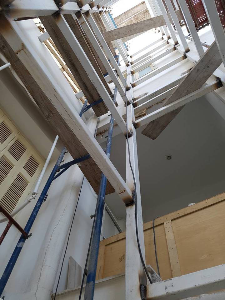 εγκατάσταση ανελκυστήρα στο Νέο Ψυχικό - εξωτερικός ανελκυστήρας